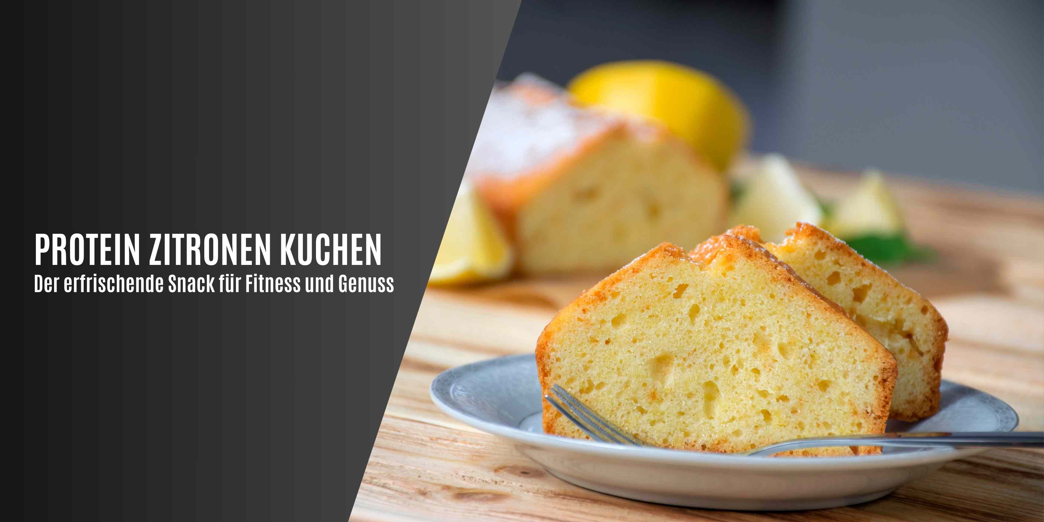 Zitronen-Protein-Kuchen: Der erfrischende Snack für Fitness und Genuss ...