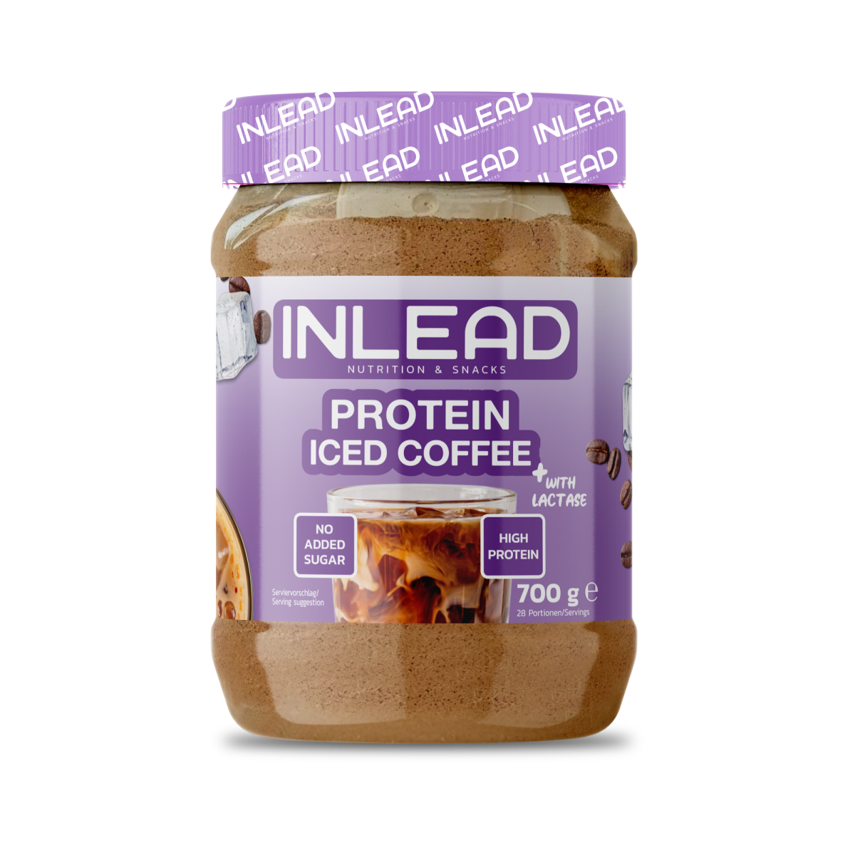 INLEAD | Protein Iced Coffee - 700g – The Fitness Outlet