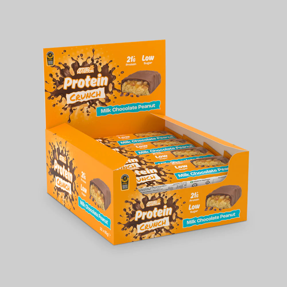 Applied Nutrition | Protein Crunch Bar (12x65g) – The Fitness Outlet