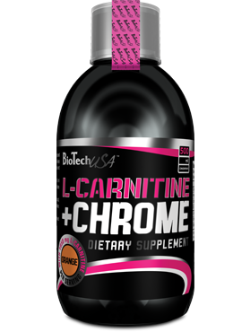 BioTech USA | L-Carnitine + Chrome Liquid Concentrate - 500ml – The ...